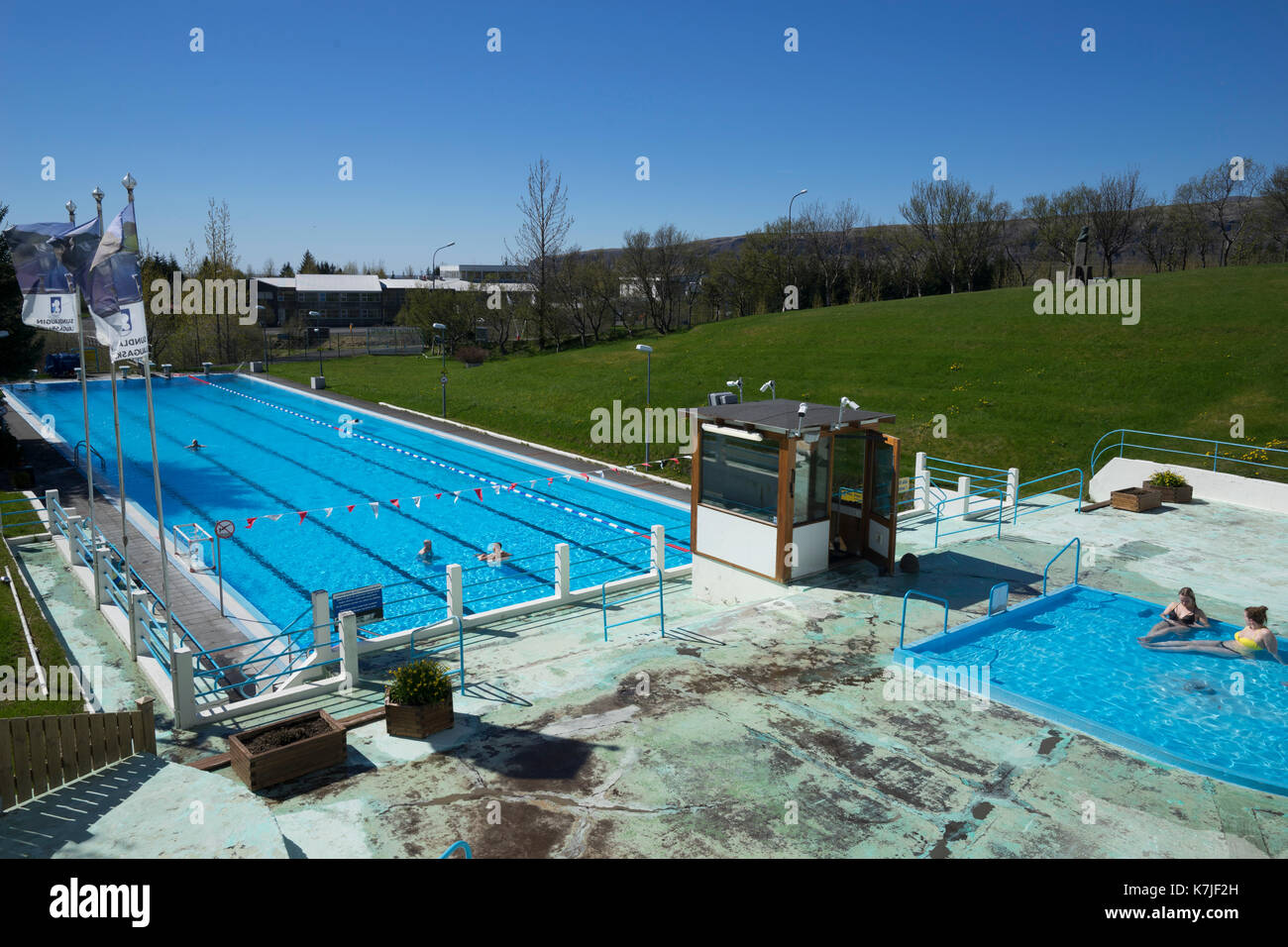 Outdoor pool in iceland hi-res stock photography and images - Alamy