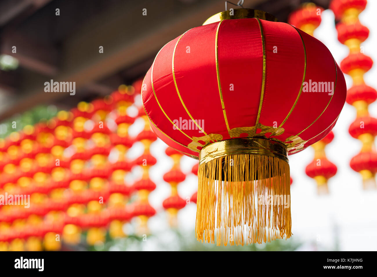 Multiple red lanterns hi-res stock photography and images - Alamy