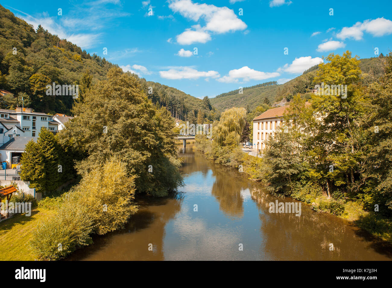 Vianden River, Luxembourg Stock Photo - Alamy