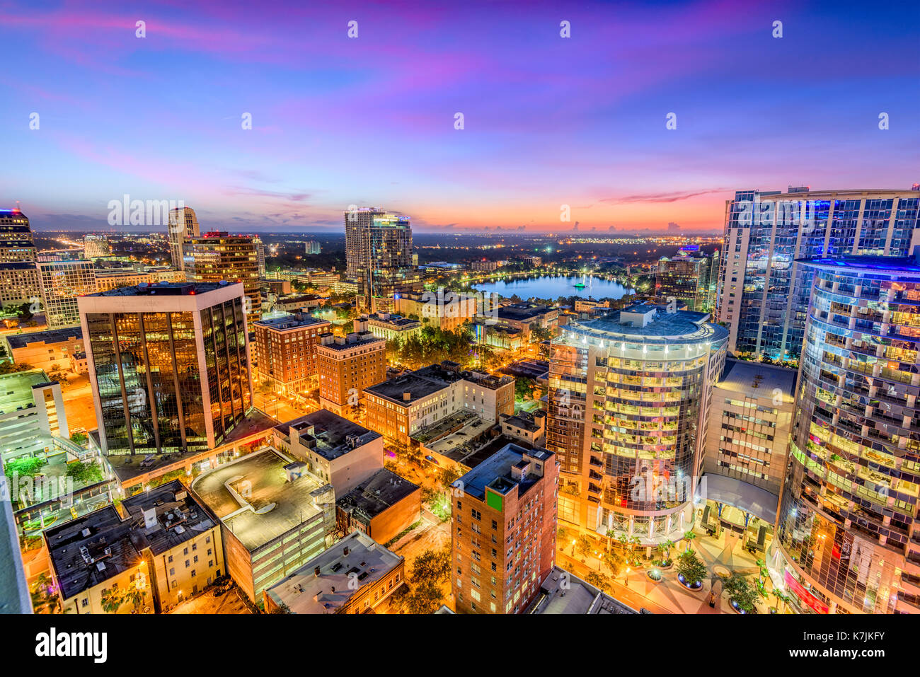 Aerial of orlando florida hi-res stock photography and images - Alamy