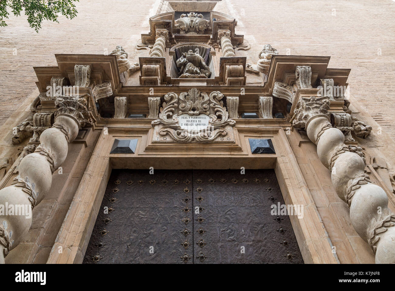 Entrance gate valencia cathedral hi-res stock photography and images ...