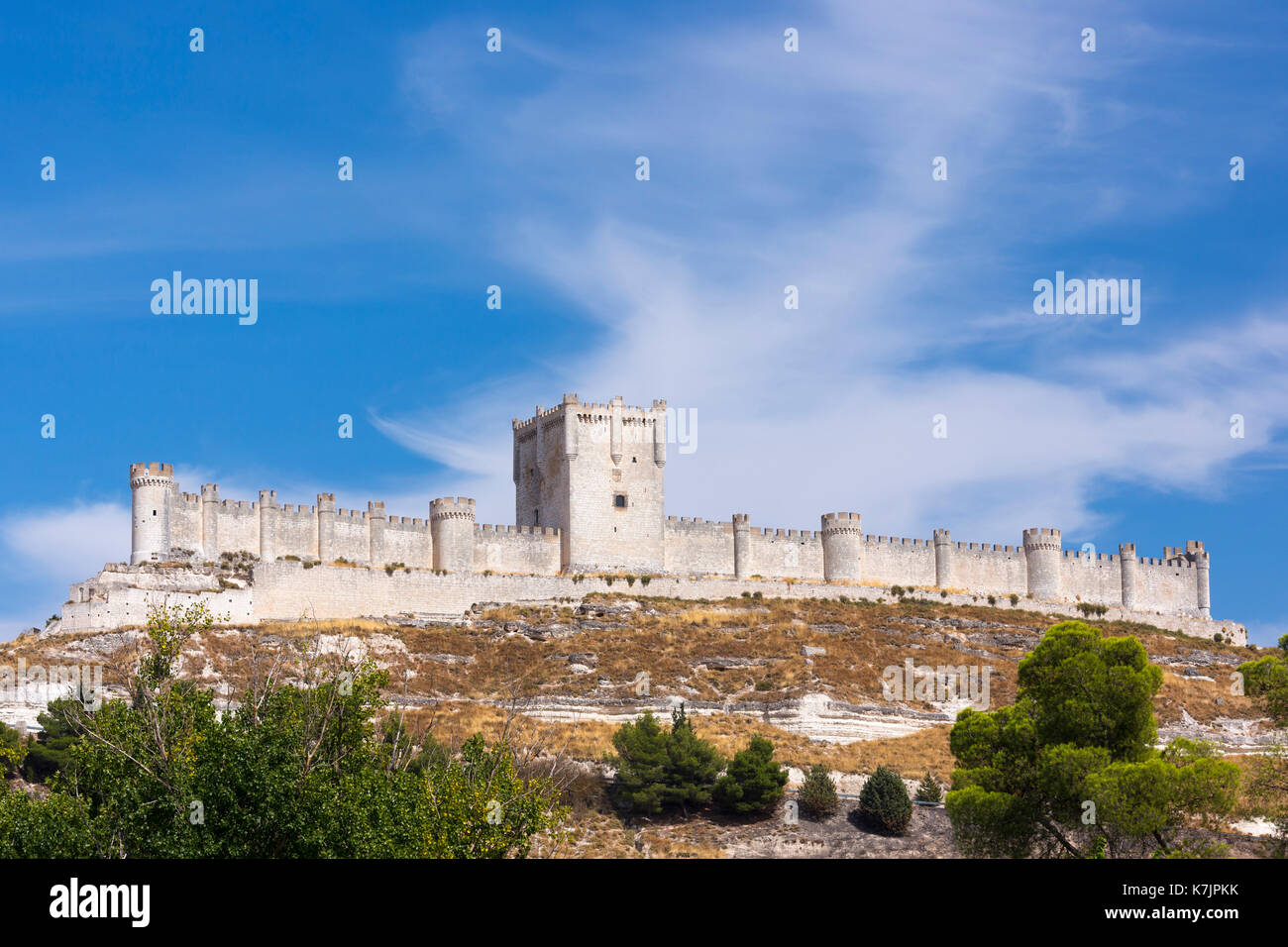 Castillo penafiel hi-res stock photography and images - Alamy