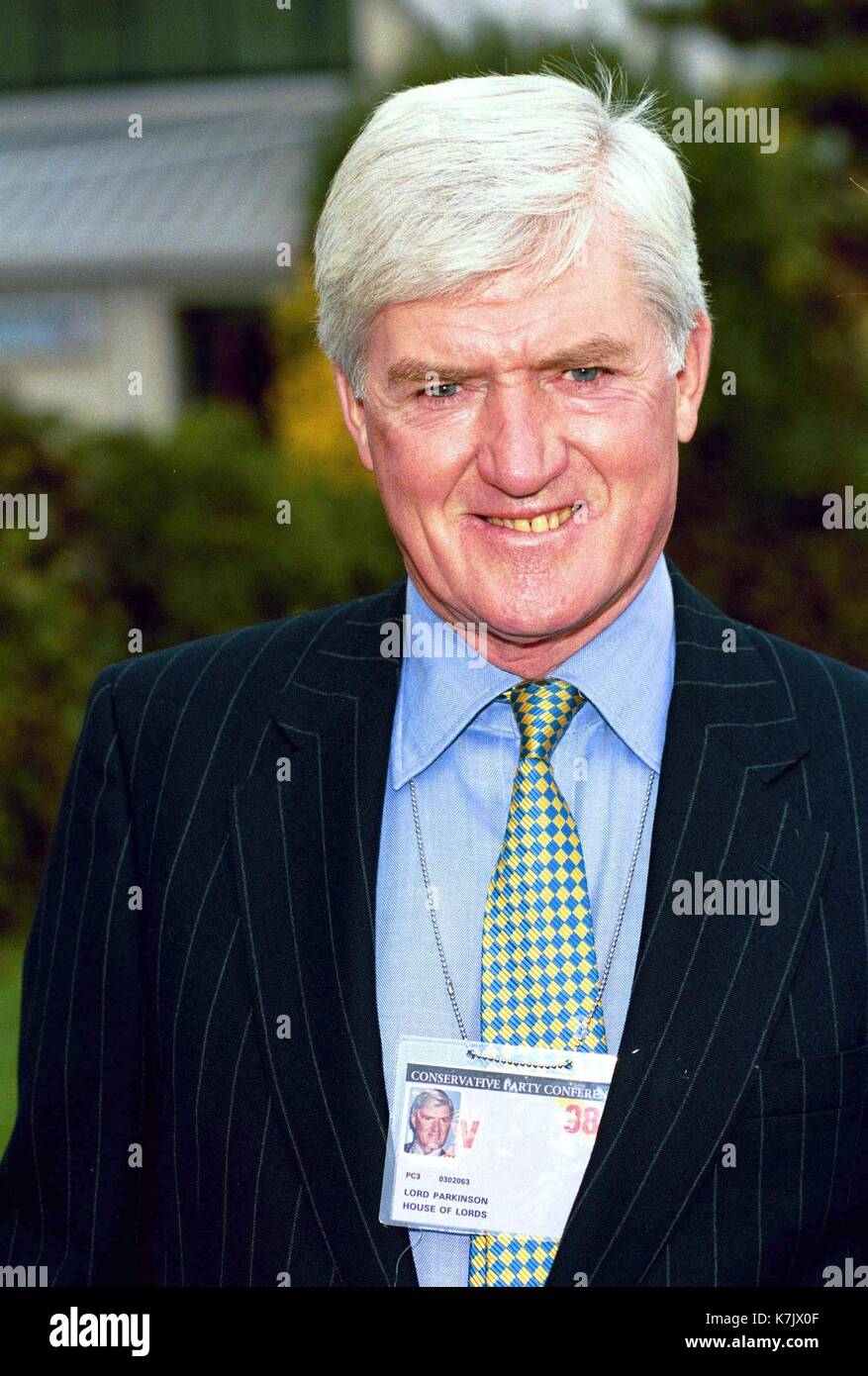 ©Alpha Press 08/10/98 LORD CECIL PARKINSON -CONSERVATIVE PARTY ...