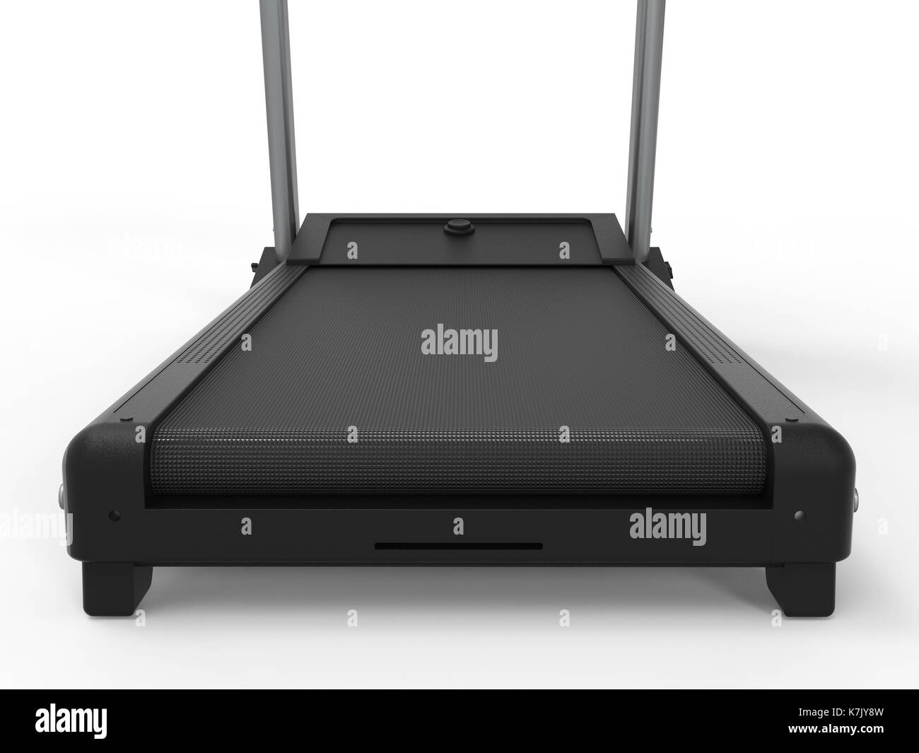 3d rendering conveyor with rubber belt on treadmill Stock Photo - Alamy