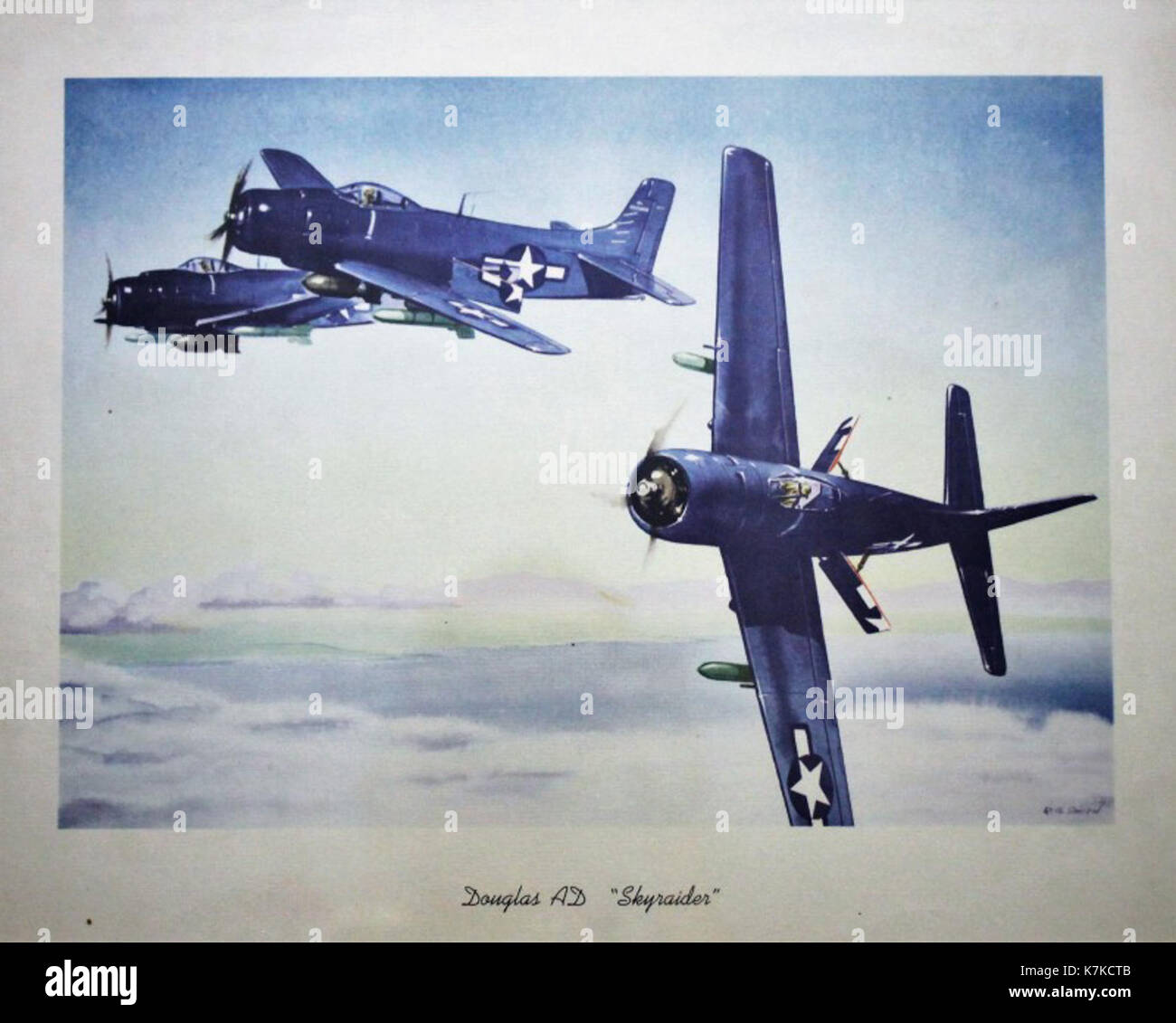 Ad skyraider hi-res stock photography and images - Alamy