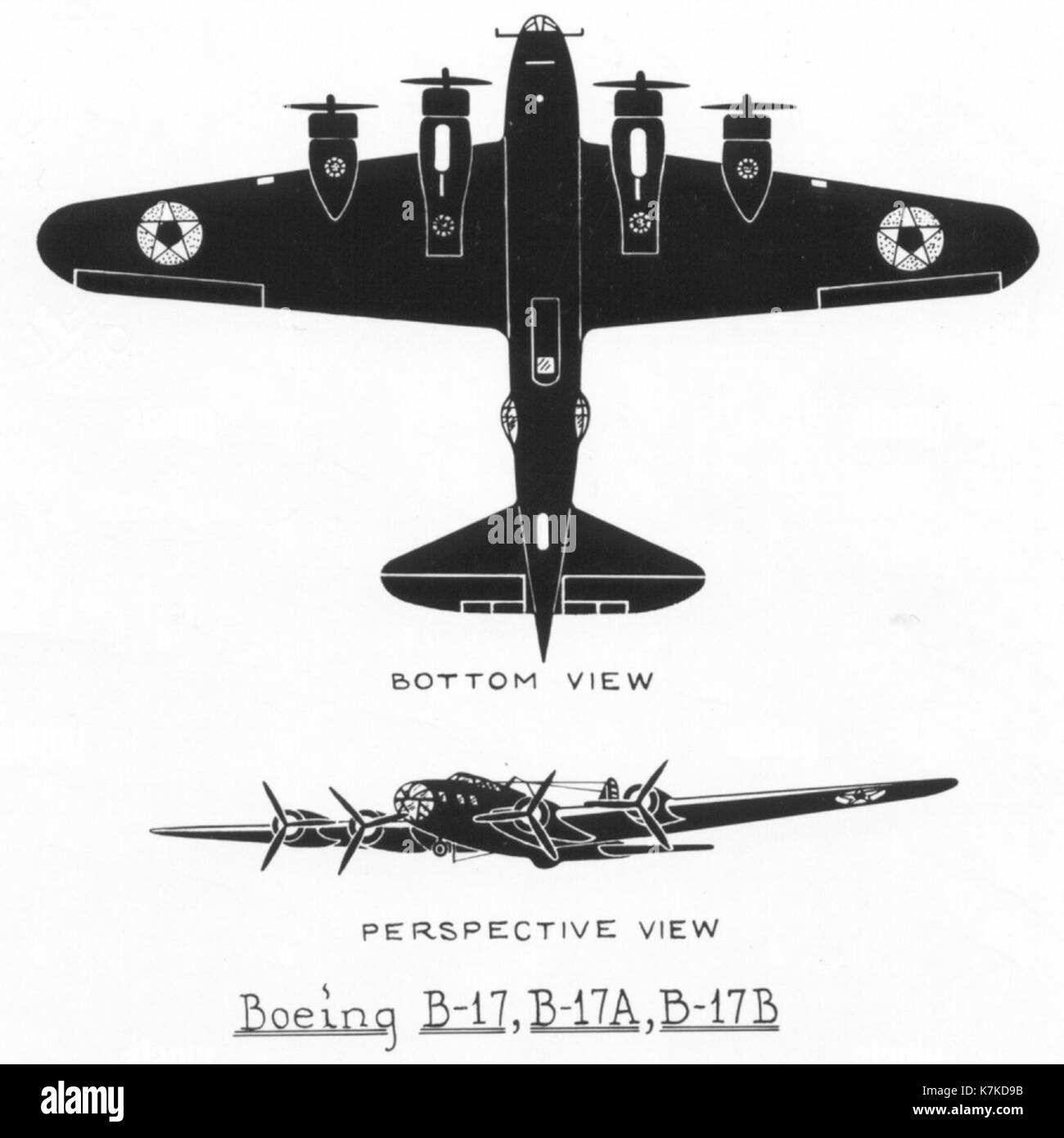 The Boeing B-17 Flying Fortress was a four-engine heavy bomber used by ...