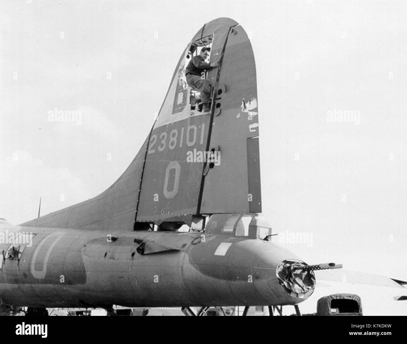 The Boeing B-17 Flying Fortress, a strategic bomber used during World ...