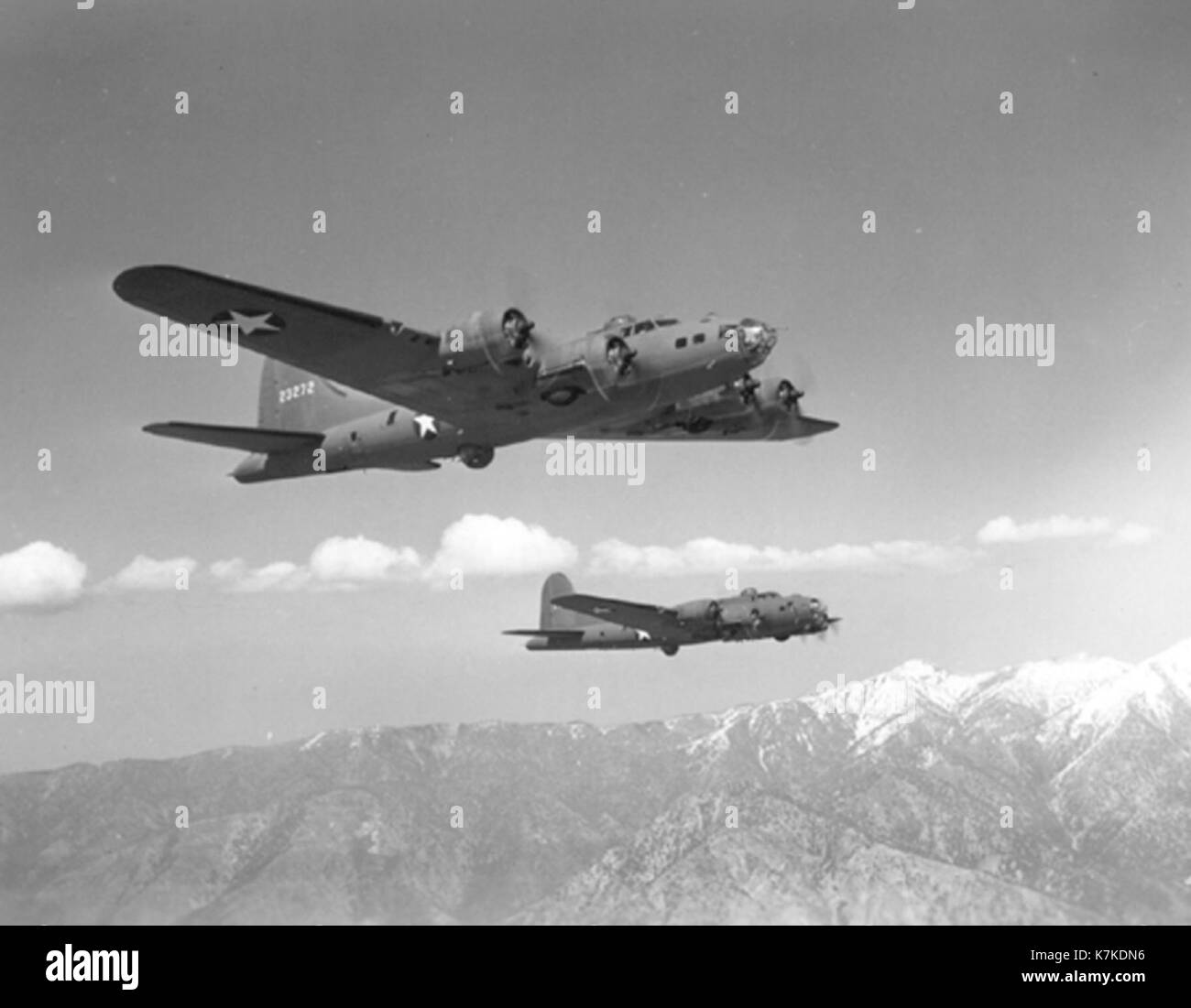 The Boeing B-17 Flying Fortress was a U.S. heavy bomber used during ...