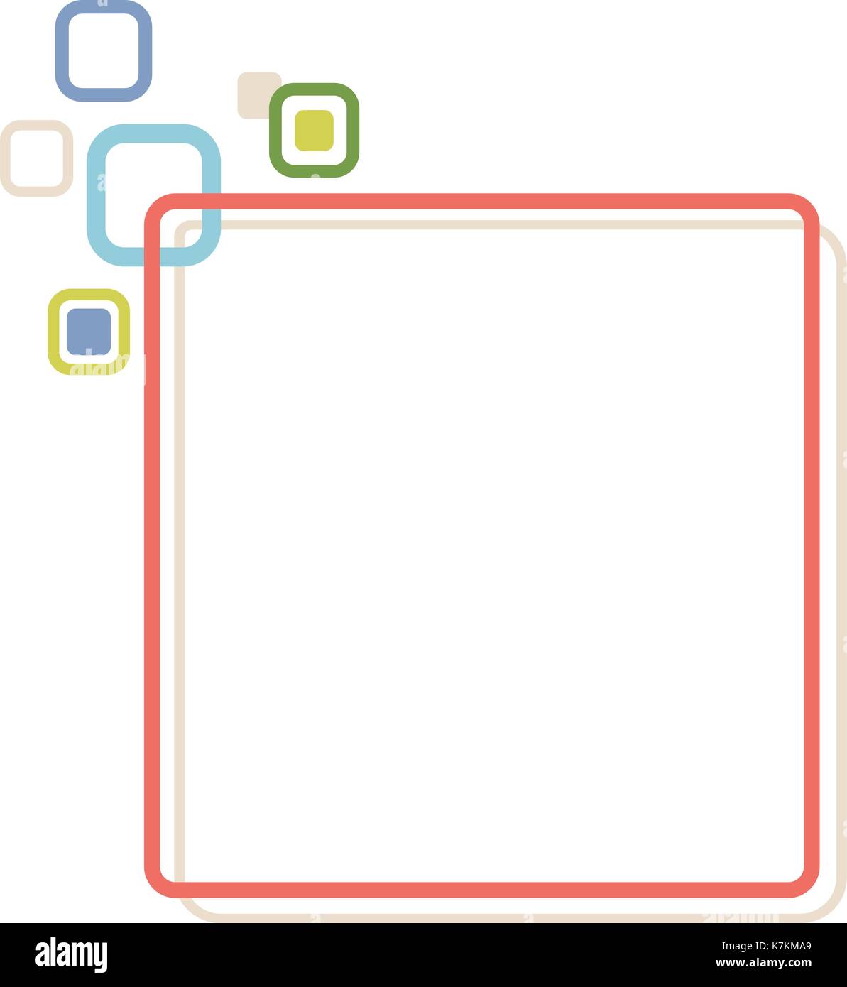 Stylized abstract frame Stock Vector Image & Art - Alamy