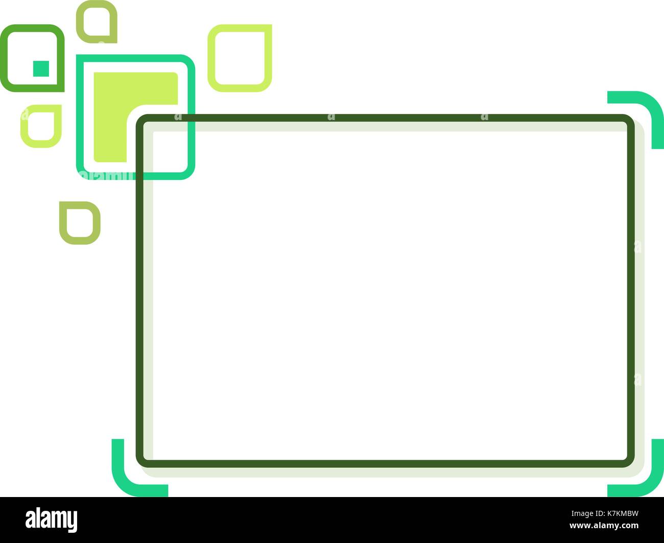 Stylized abstract frame Stock Vector Image & Art - Alamy