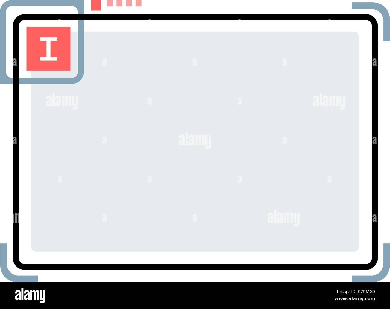 Stylized abstract frame Stock Vector Image & Art - Alamy