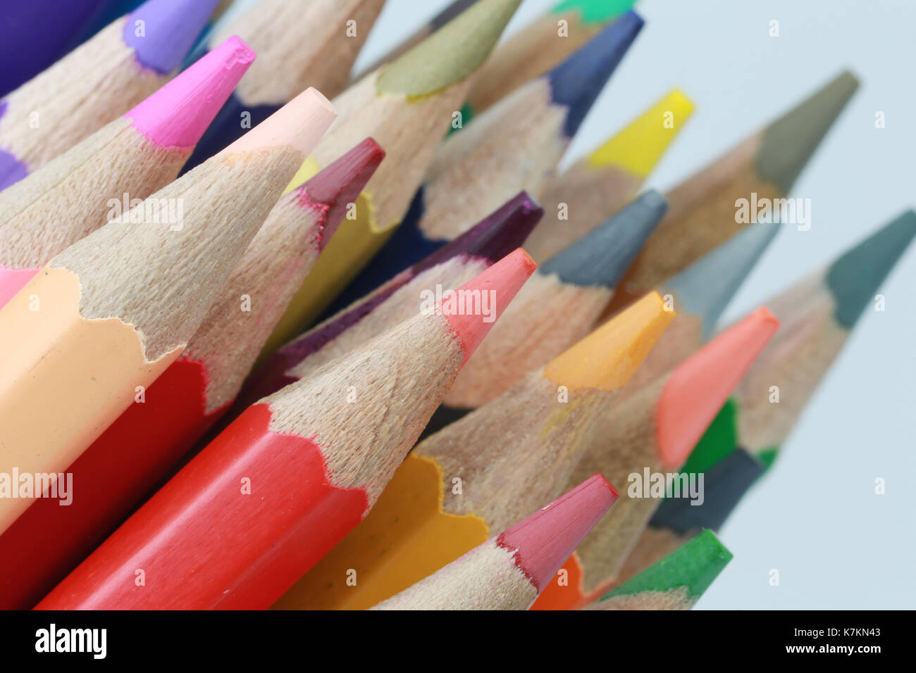 crayon of many colors for design in your artwork Stock Photo - Alamy