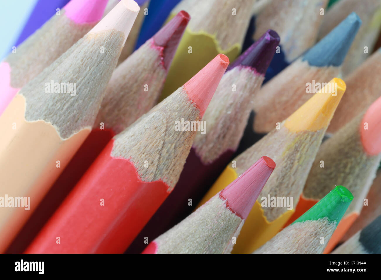crayon of many colors for design in your artwork Stock Photo - Alamy
