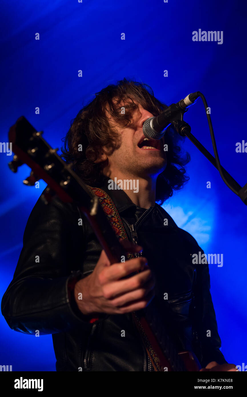 Thornhill, Scotland, UK - September 1, 2017: Ethan Ives of American ...