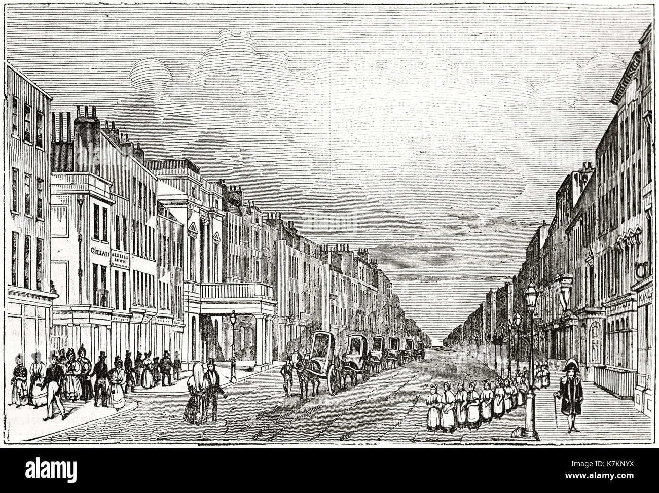 Old fashioned london street hi-res stock photography and images - Alamy