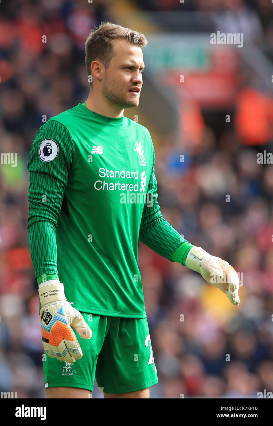 Liverpool goalkeeper Simon Mignolet Stock Photo - Alamy Liverpool goalkeeper Simon Mignolet Stock Photo - Alamy