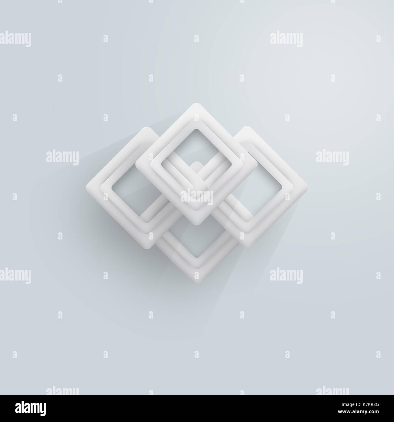 infographic abstract 3d rectangular Stock Photo - Alamy