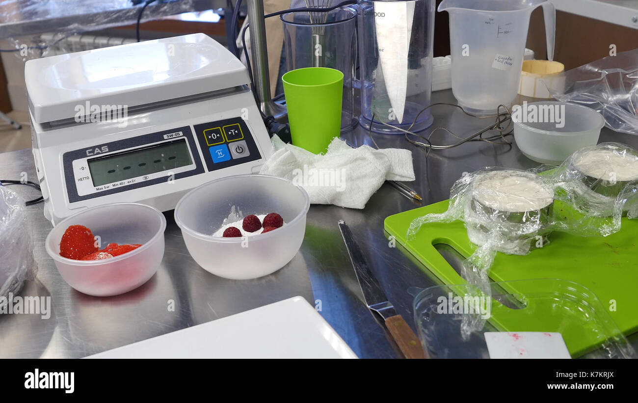 Raspberry with powdered sugar. Fold in raspberries, powdered sugar ...