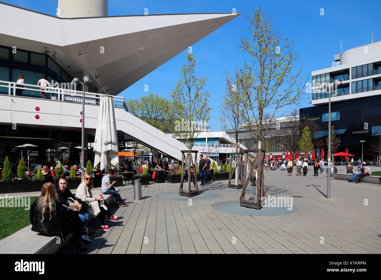 Berlin Alexander Square Stock Photo - Alamy