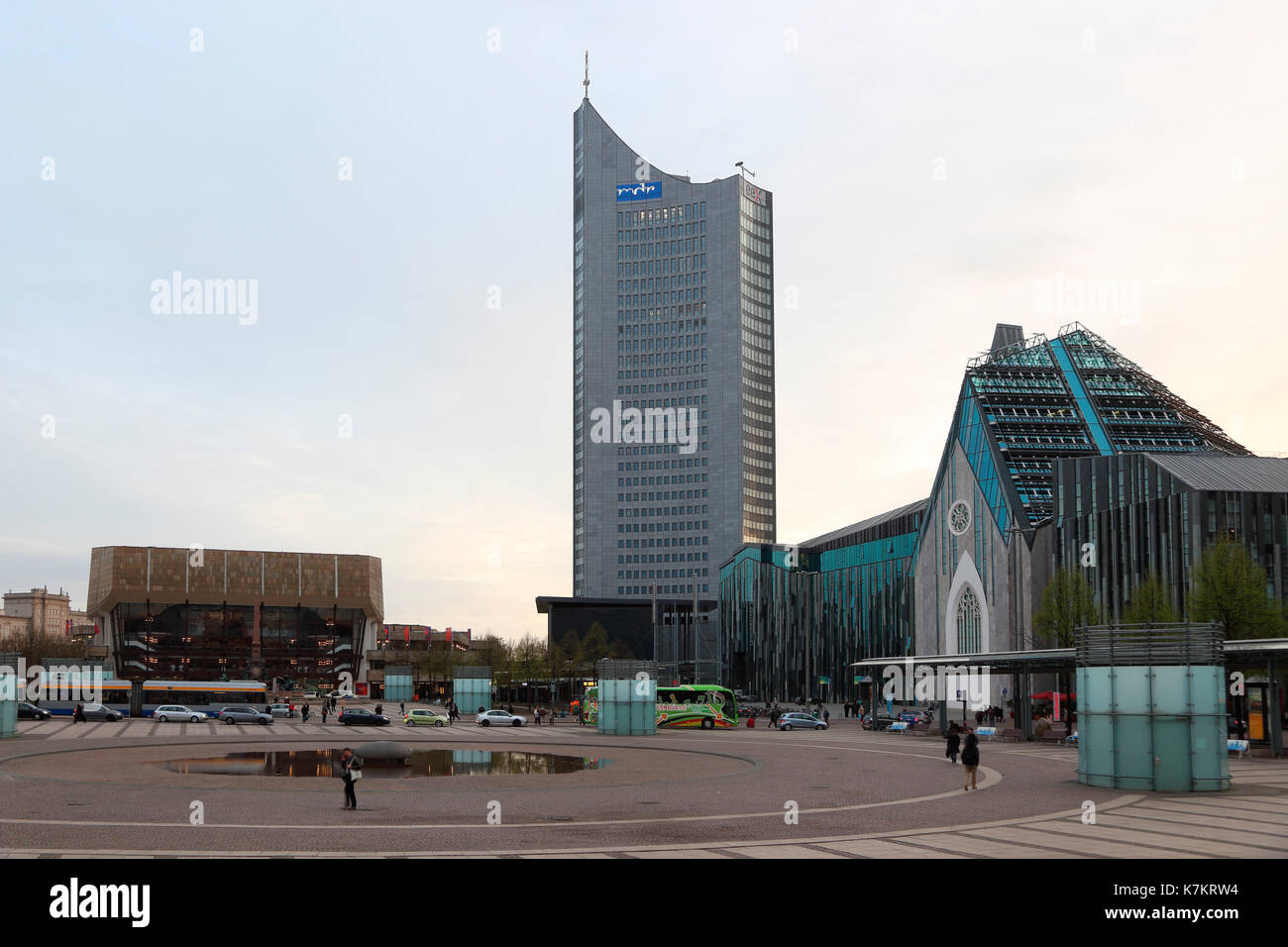 Panorama tower leipzig hi-res stock photography and images - Alamy
