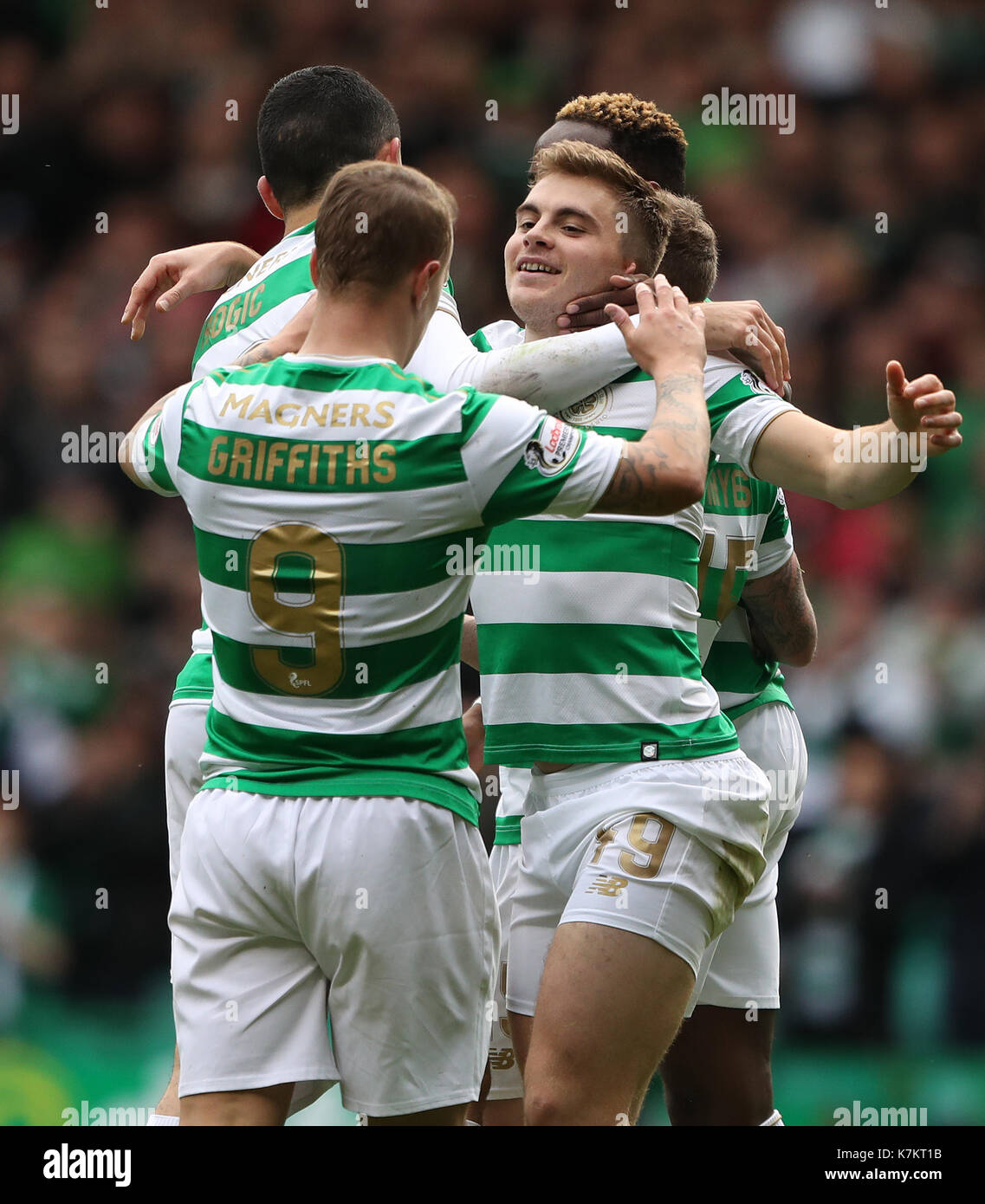 Celtics james forrest scottish premiership match celtic park hi-res ...
