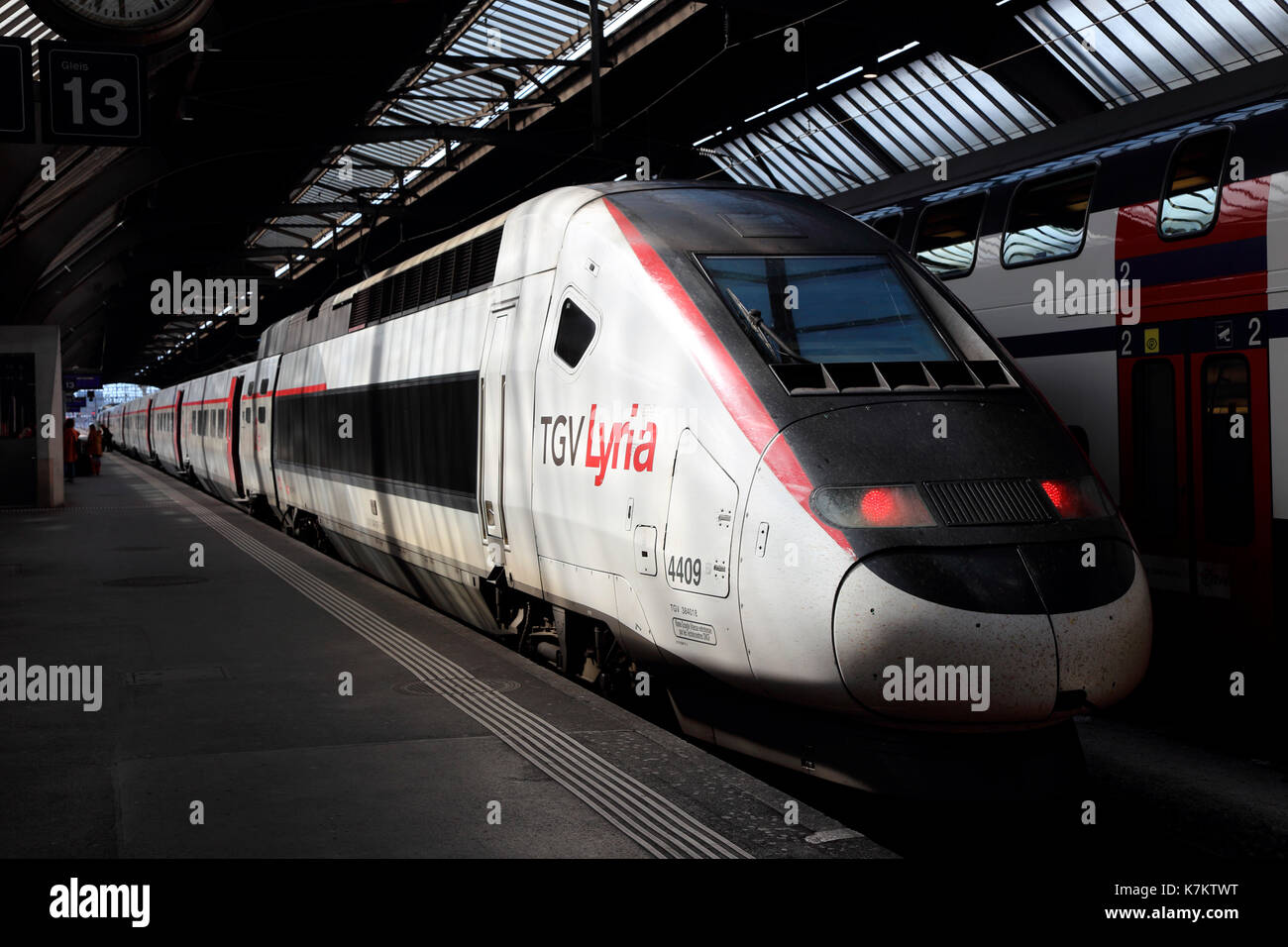 Inside tgv train station hi-res stock photography and images - Alamy