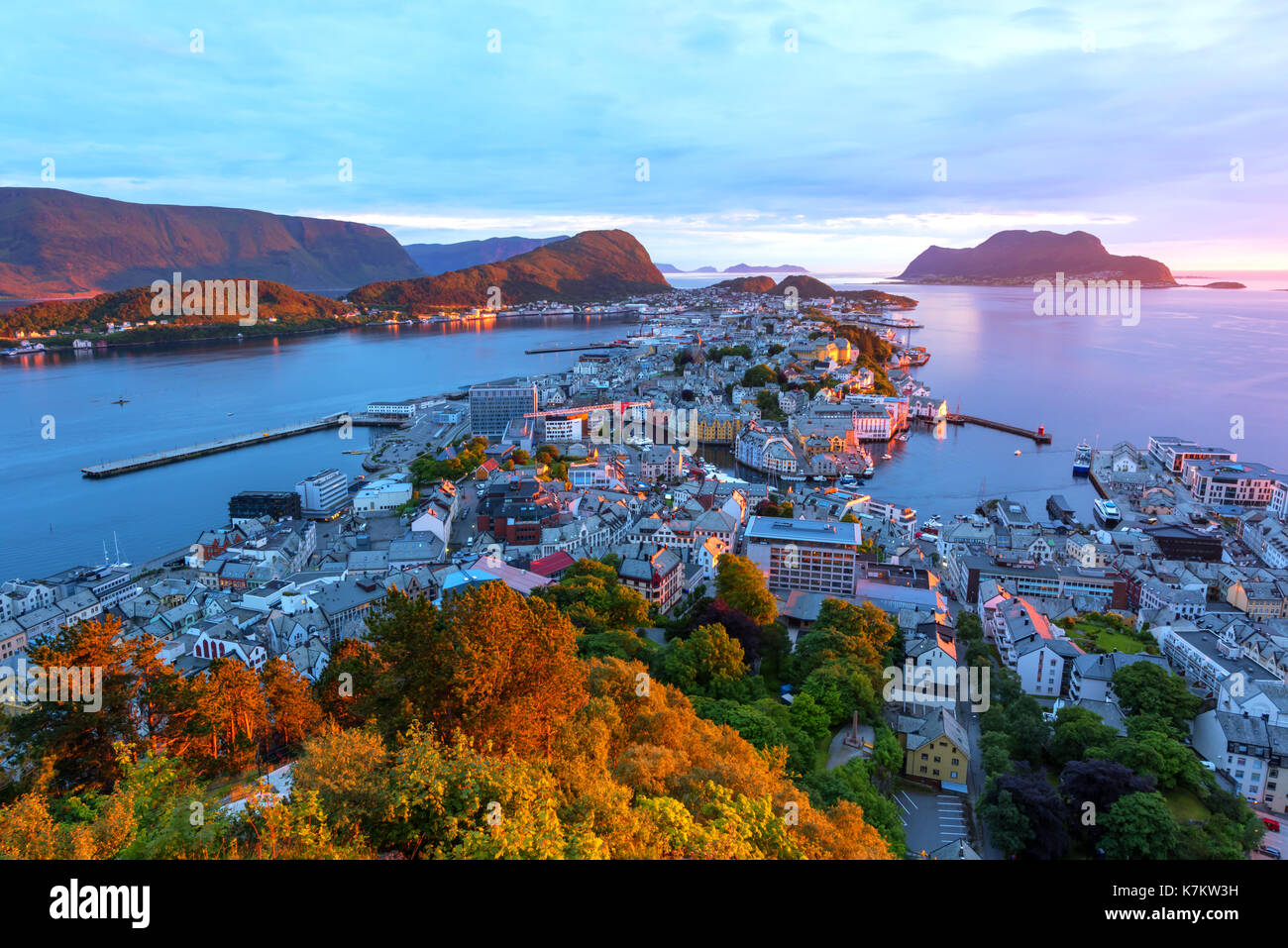 Alesund norway summer hi-res stock photography and images - Alamy