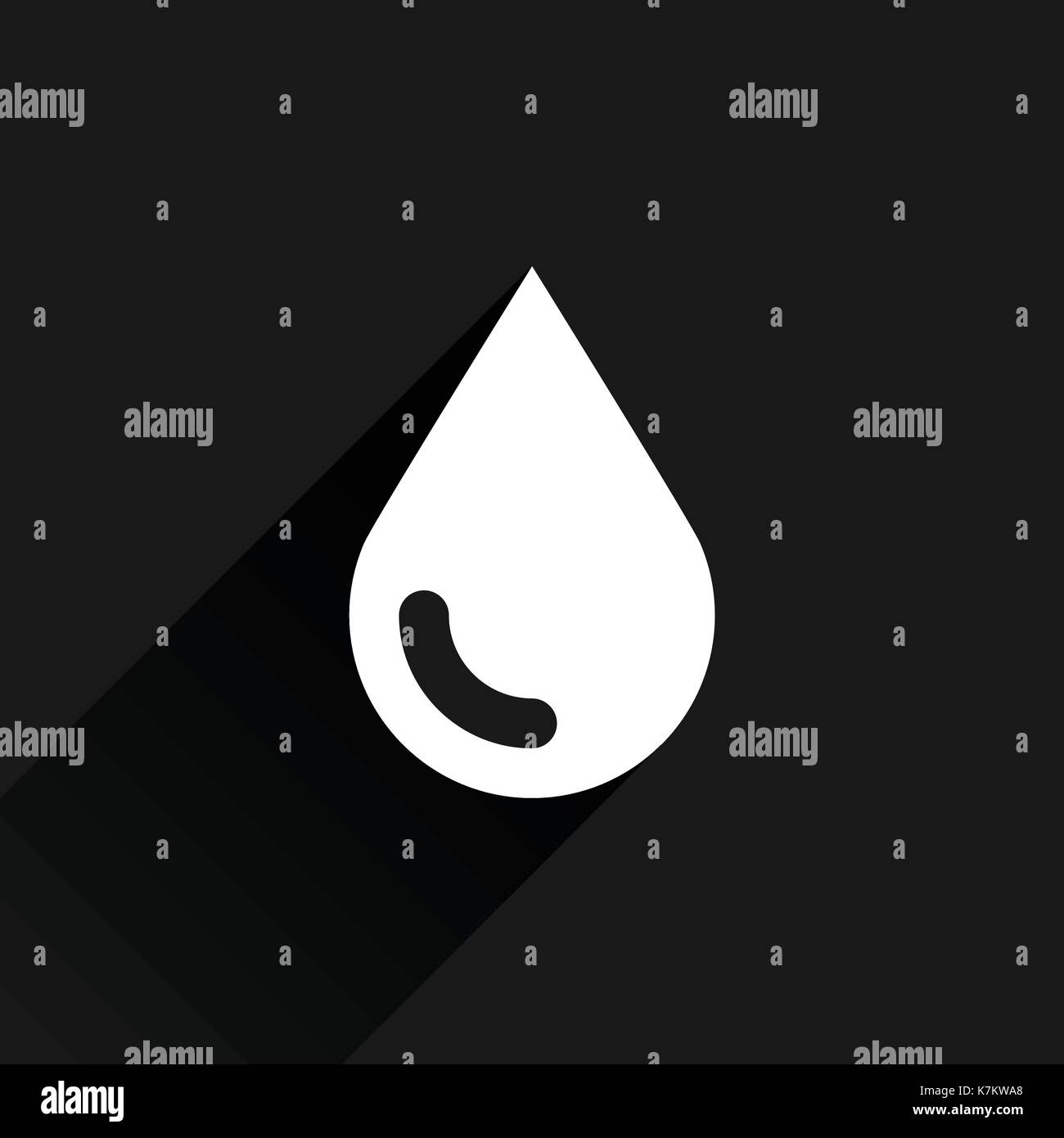 Droplet on web Stock Vector Images - Alamy