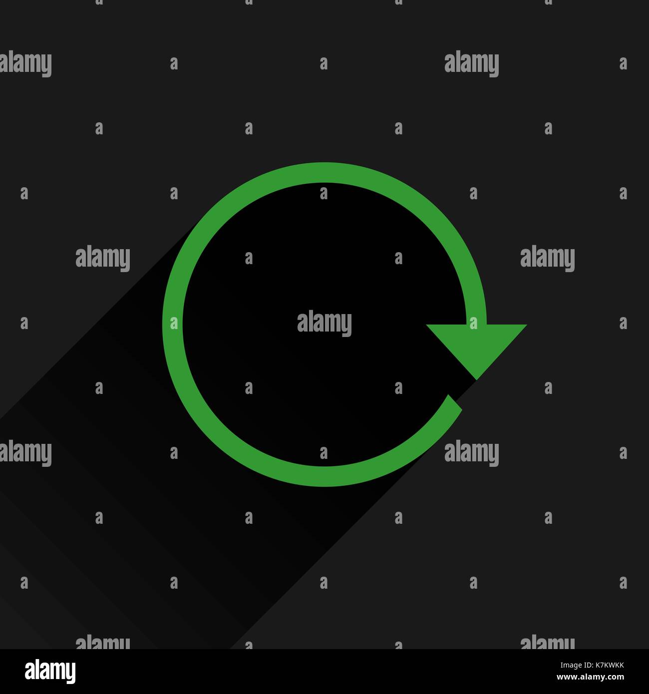 Green arrow icon reload, refresh, rotation, reset, repeat sign. Web ... Green arrow icon reload, refresh, rotation, reset, repeat sign. Web ...