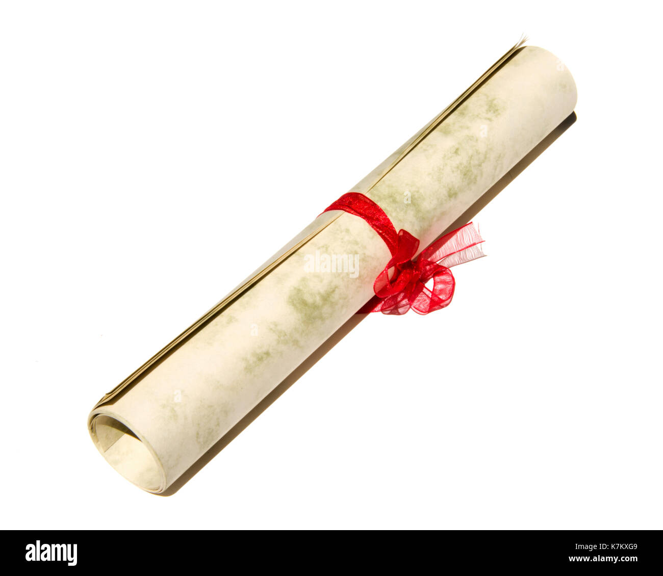 Award degree scroll certificate hi-res stock photography and images - Alamy