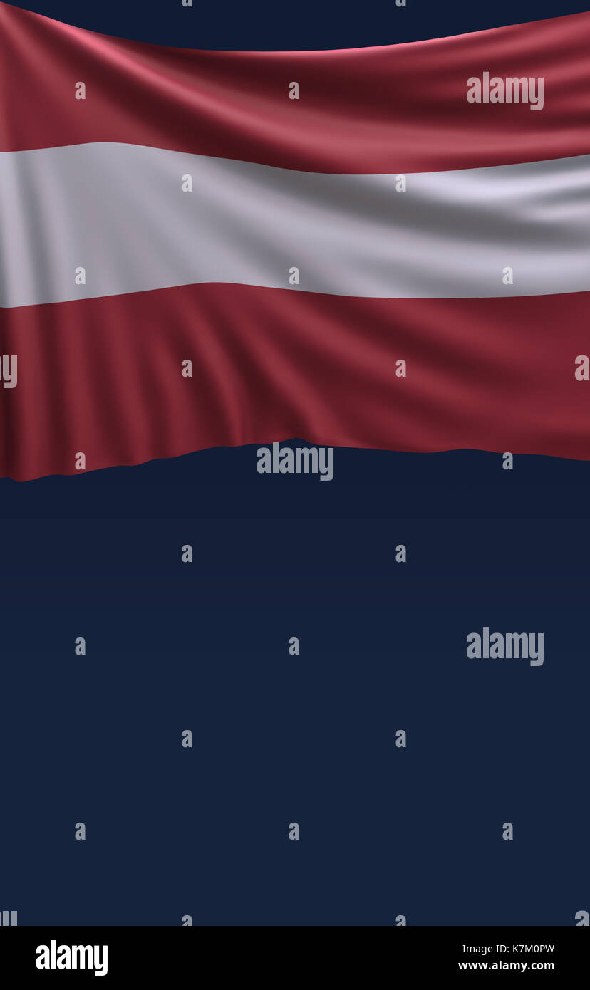 Flag Latvia Colors, Latvian Flag (3D Render Stock Photo - Alamy