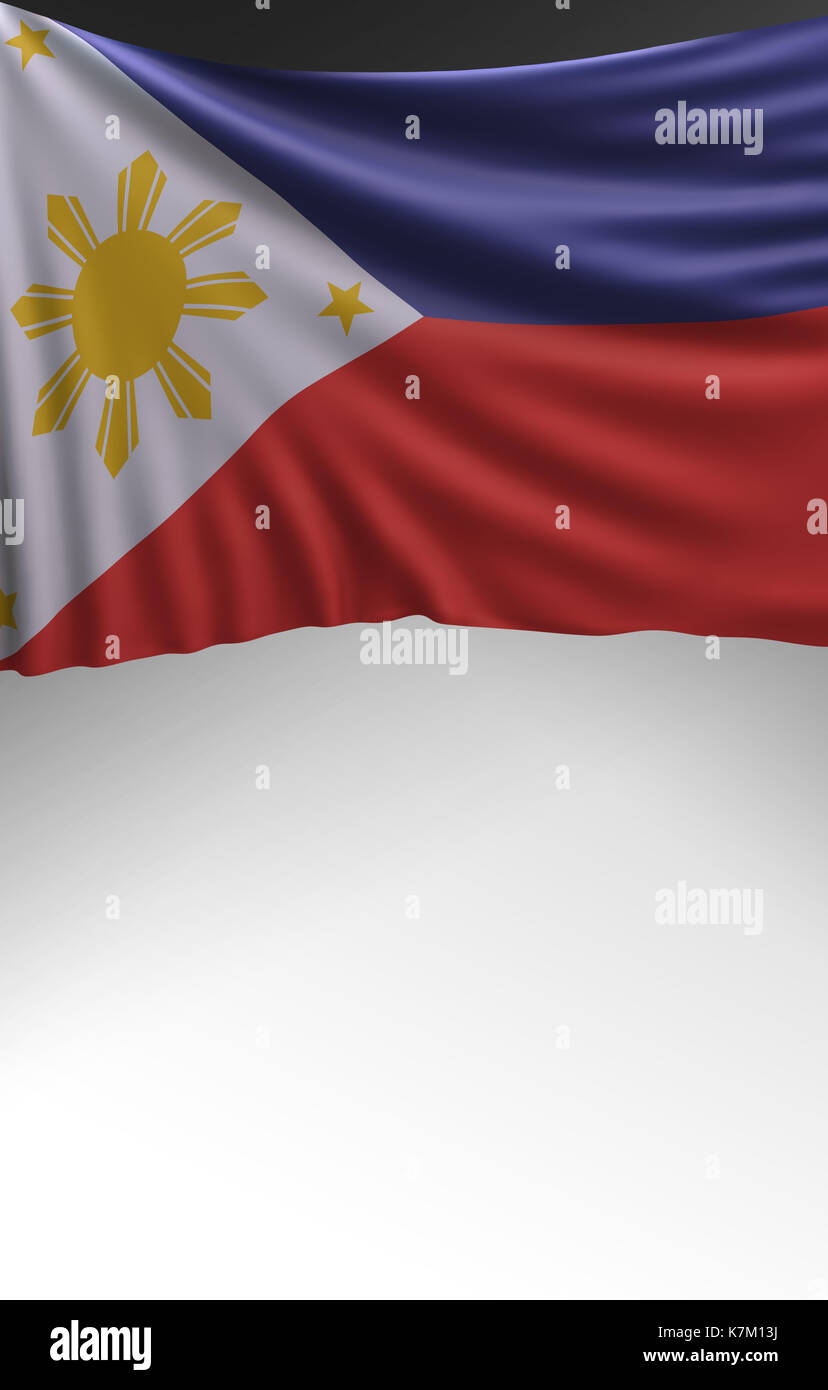Flag Philippines Seal, Philippine Flag (3D Render Stock Photo - Alamy