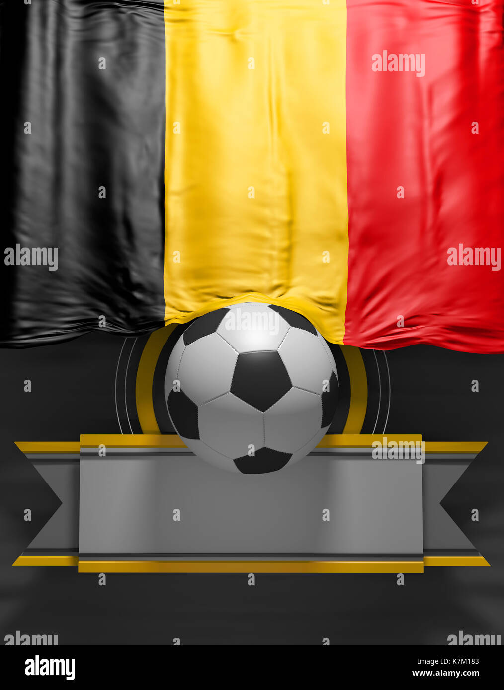 flag Belgium Render, Belgian Flag (3D Render Stock Photo - Alamy