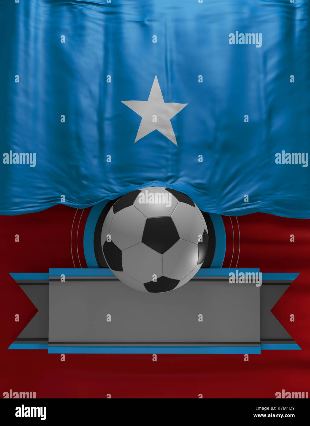Flag Somali Colors, Somal Flag (3D Render Stock Photo - Alamy