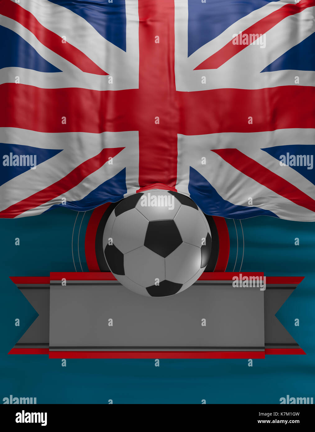 Uk flag 3d hi-res stock photography and images - Alamy