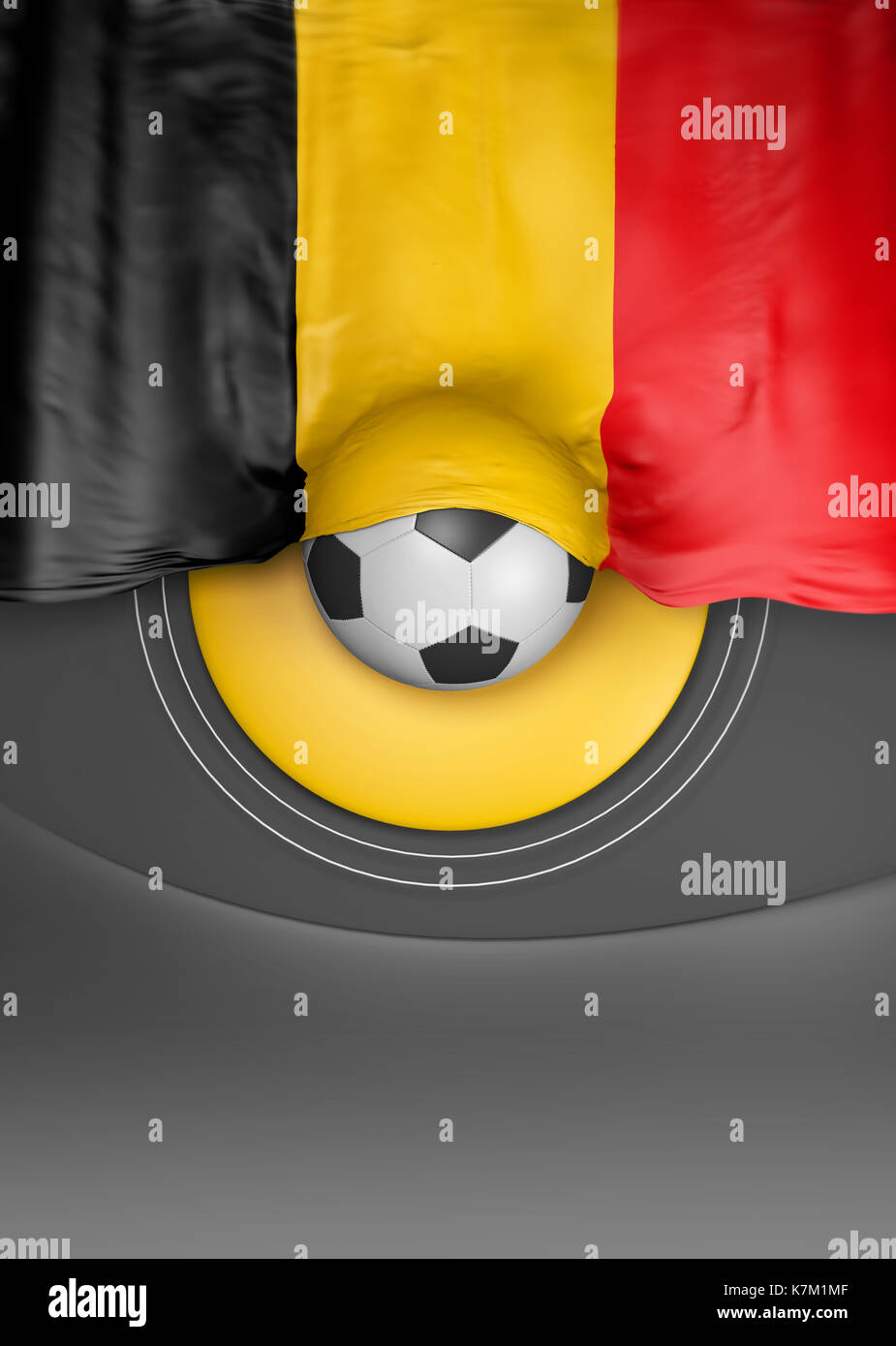 flag Belgium Render, Belgian Flag (3D Render Stock Photo - Alamy