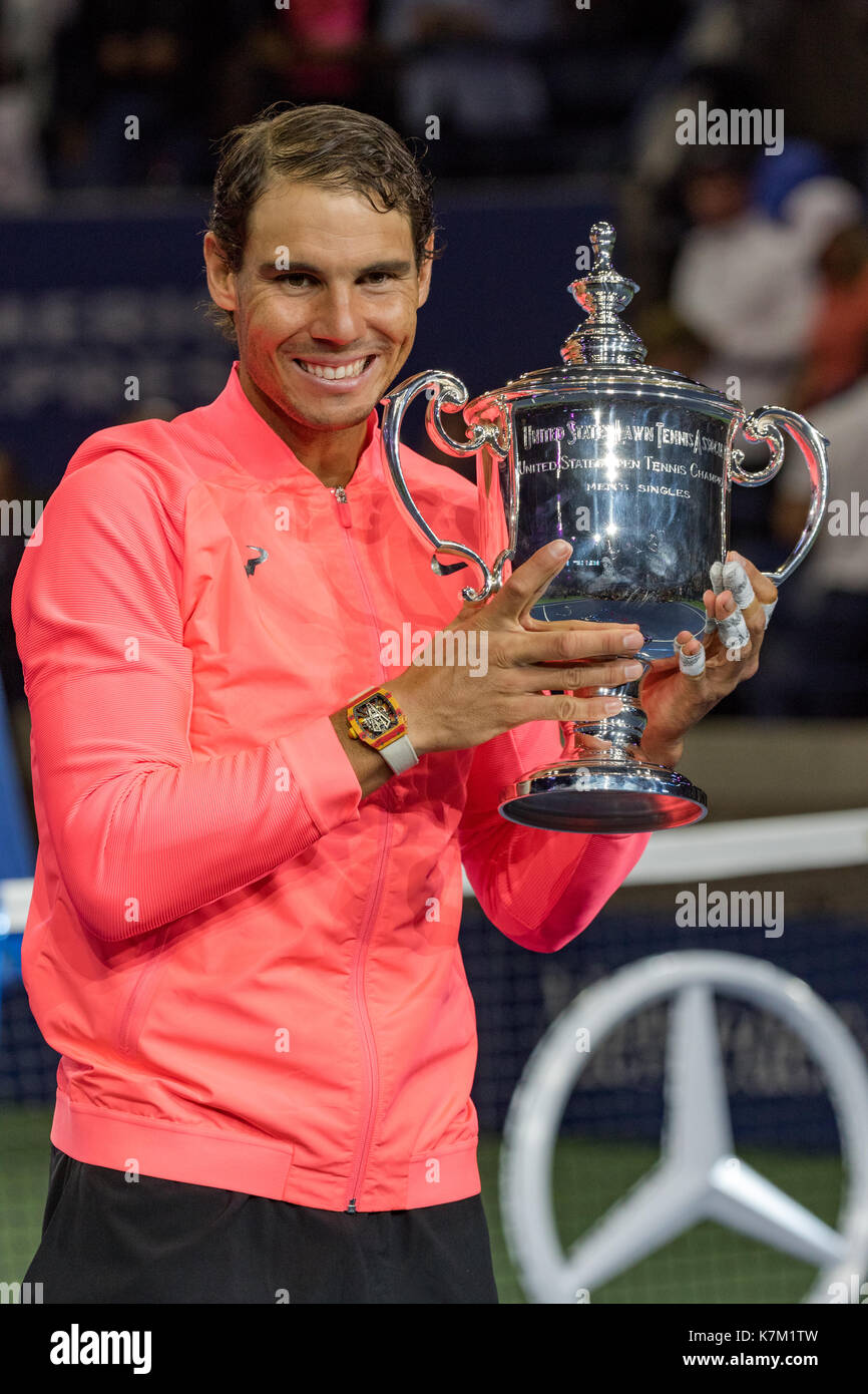 Rafael nadal trophy hi-res stock photography and images - Alamy