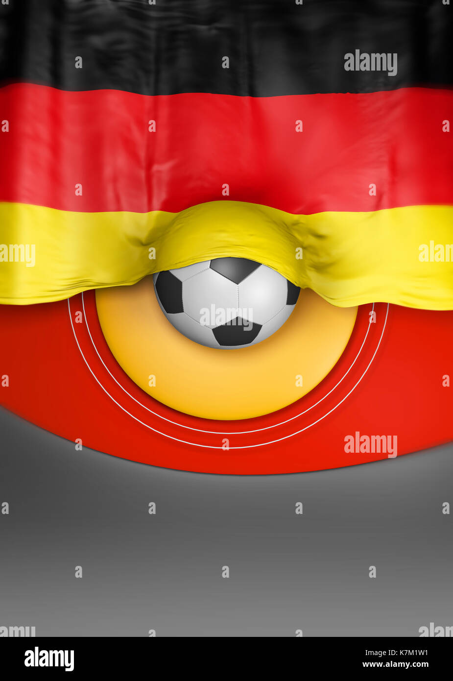 Flag Germany render, German Flag (3D Render Stock Photo - Alamy