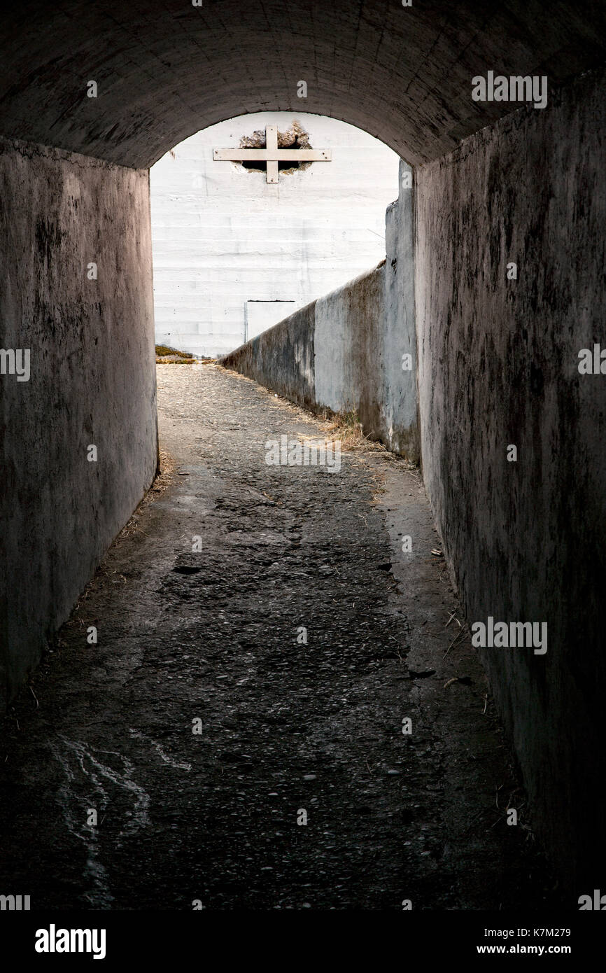 Tunnel in Fort Macaulay - Macaulay Point Park, Esquimalt, Victoria ...