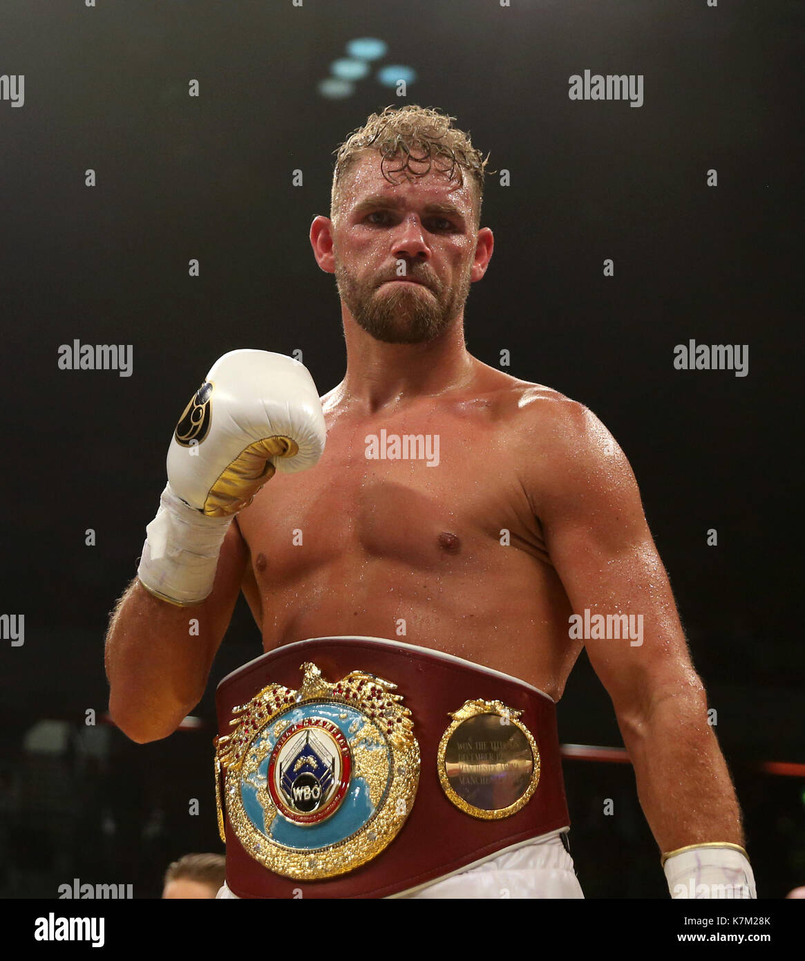 Wbo world middleweight championship bout copper box arena hi-res stock ...