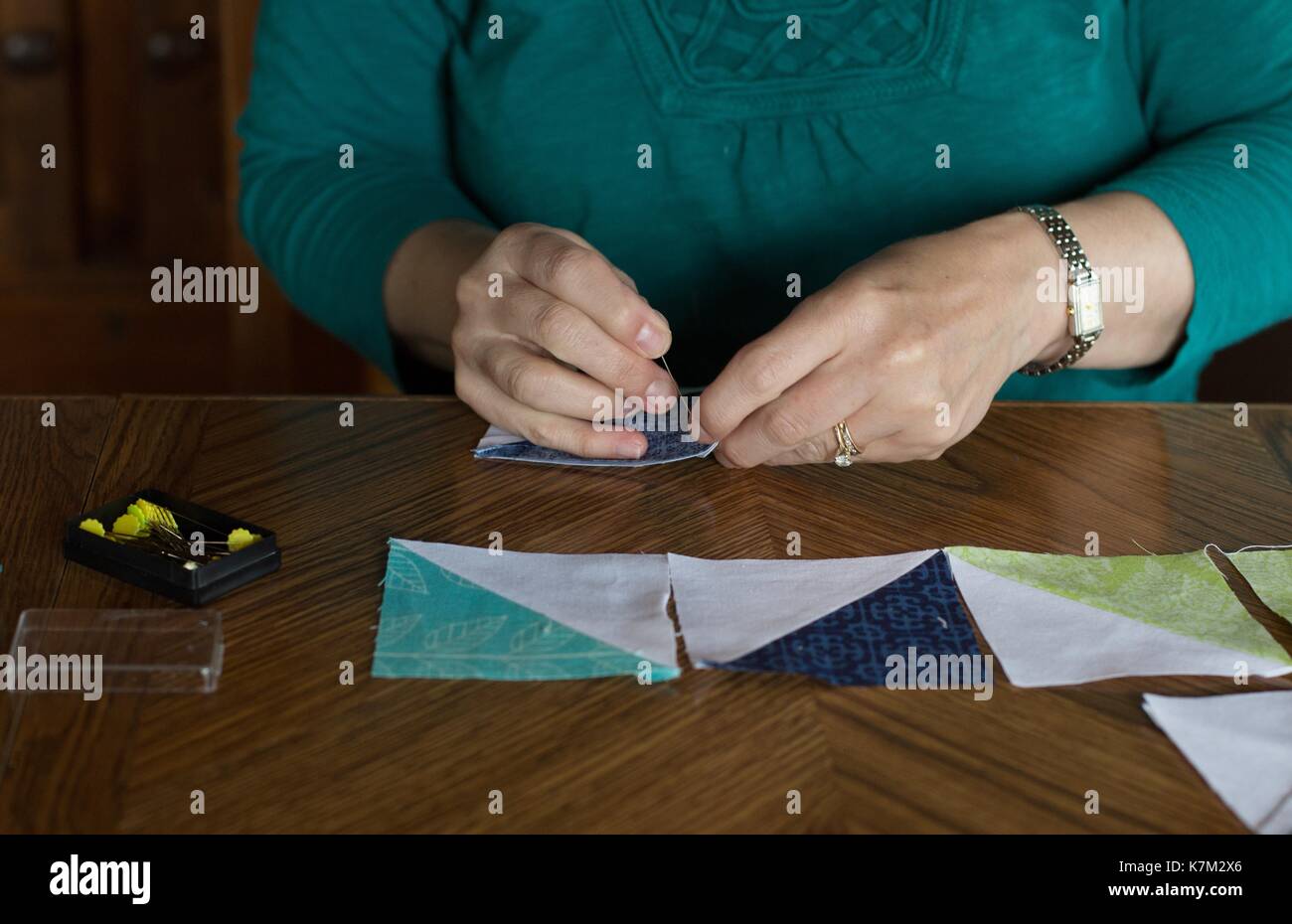 Quilt block hi-res stock photography and images - Alamy