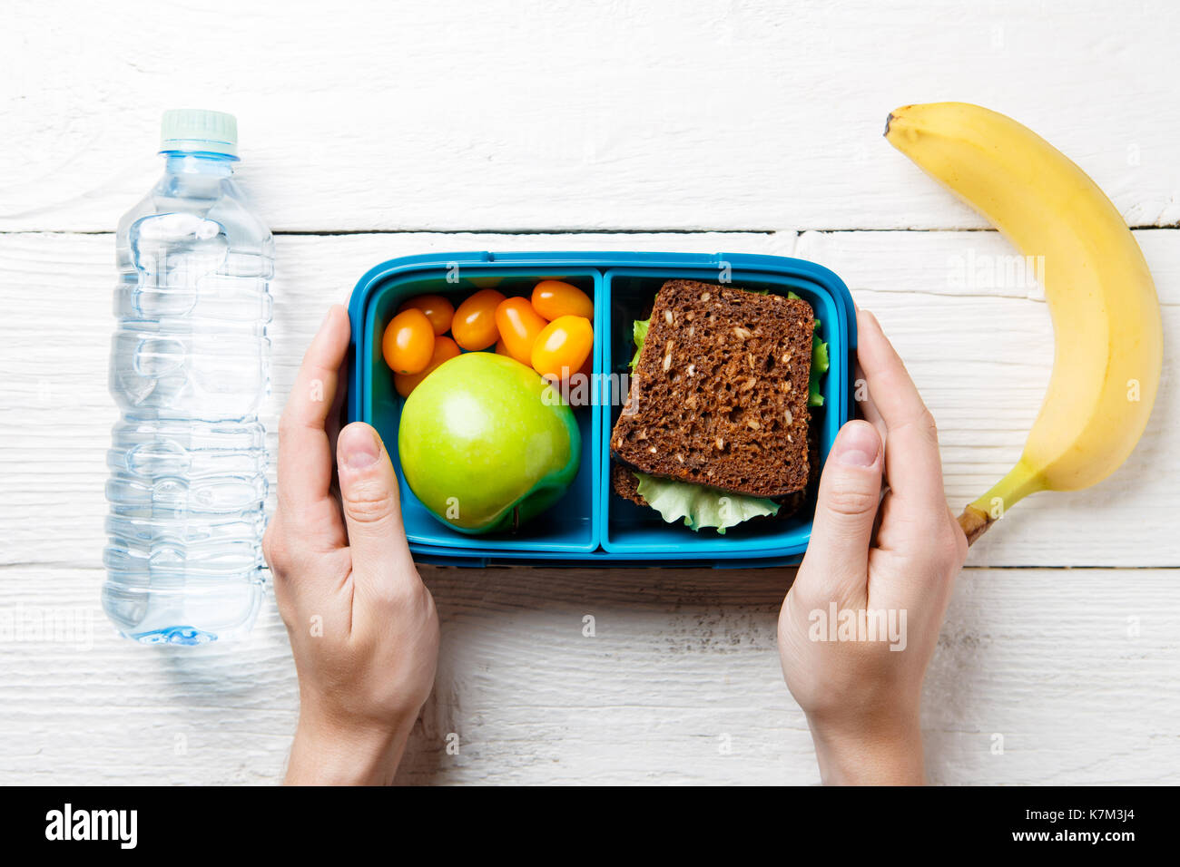 Mans lunch box hi-res stock photography and images - Alamy