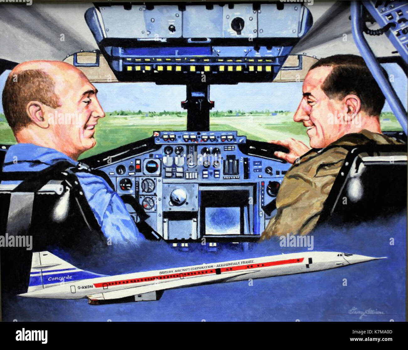 Concorde Pilots High Resolution Stock Photography and Images - Alamy