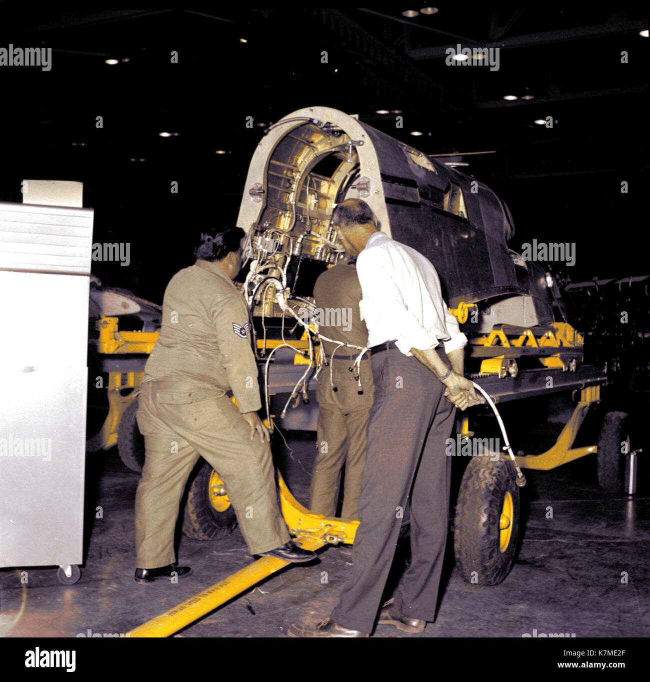 This image is from the Ryan Aeronautical company, showing a historic ...