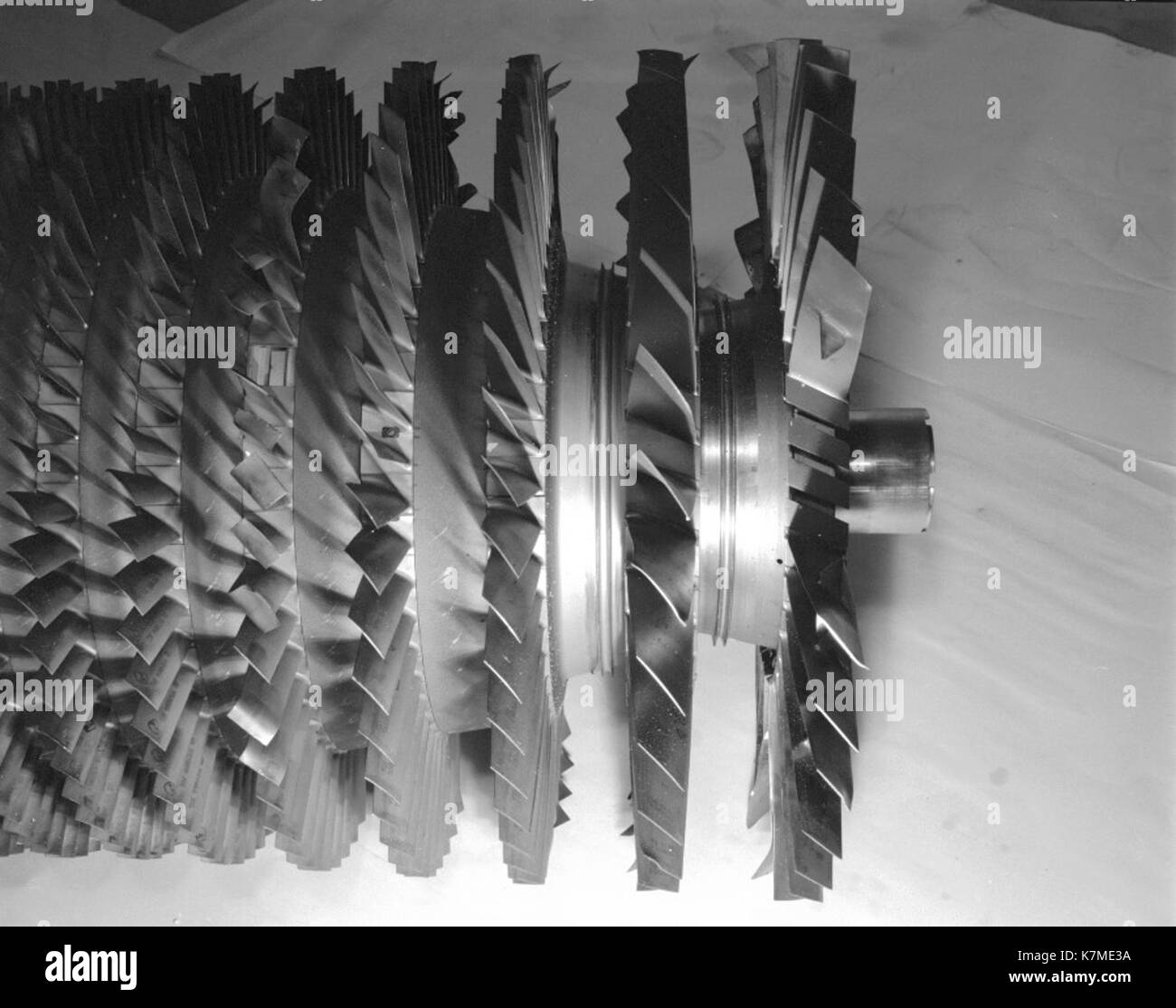 This image from Ryan Aeronautical shows a close-up of an aircraft ...