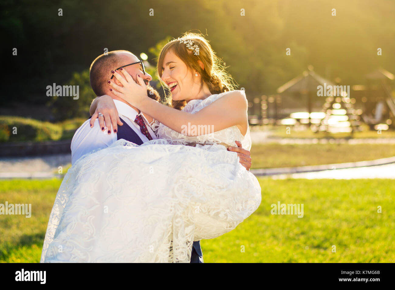 Brunette wife hi-res stock photography and images - Alamy