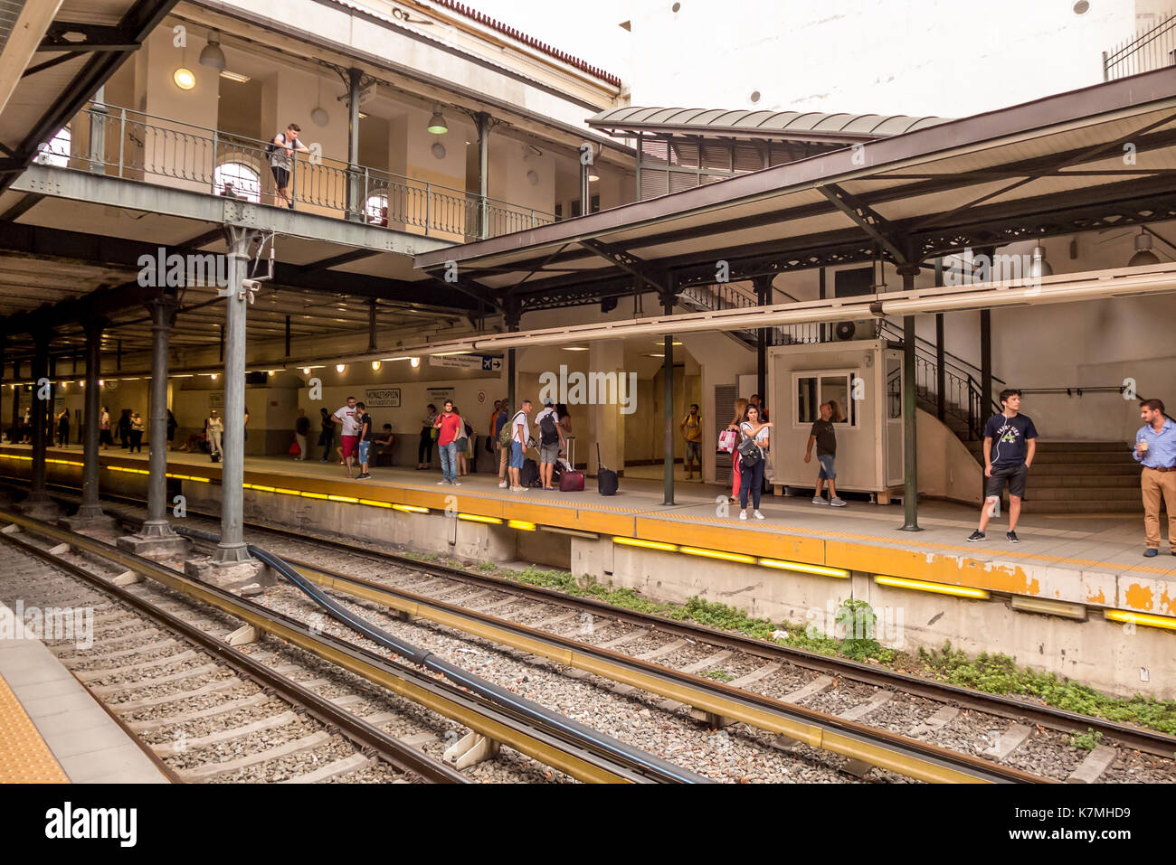 Greek metro system hi-res stock photography and images - Alamy