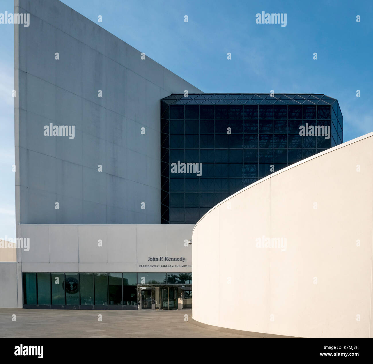 JFK Library and Museum in Boston, MA, USA Stock Photo - Alamy