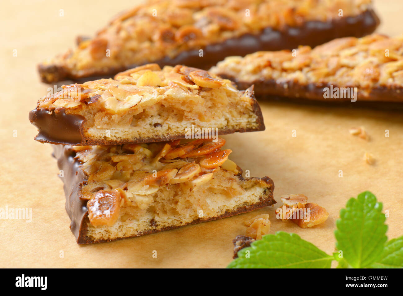 Biscuits chocolate bars hi-res stock photography and images - Alamy