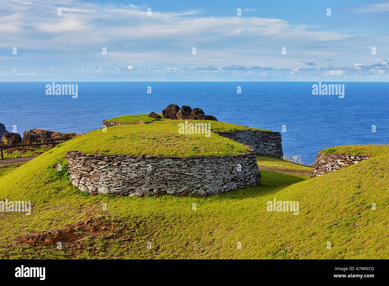 Ceremonial Stone Village of Orongo where the birdman competition used ...